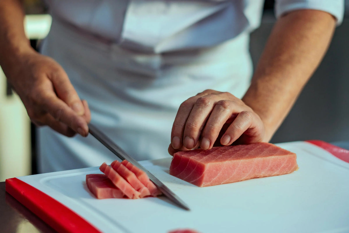 Sushi Cutting Guide: How to Cut Sushi Fillings The Right Way – Kyoku Knives