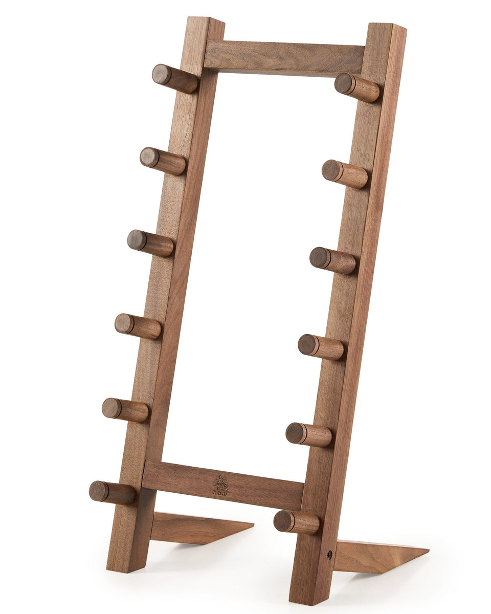 6 Layer Natural Wood Knife Display Stand – Kyoku Knives